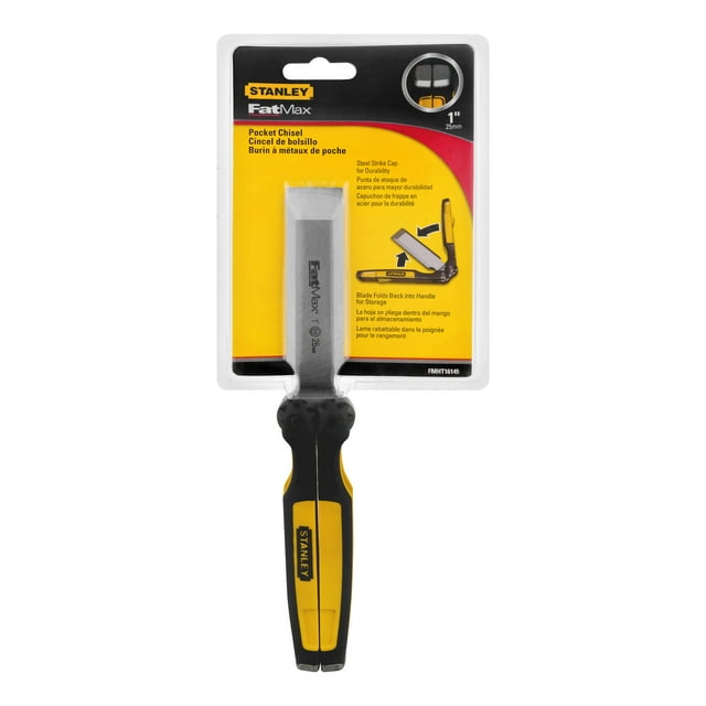 STANLEY FatMax FMHT16145 1-Inch Pocket Chisel - Walmart.com