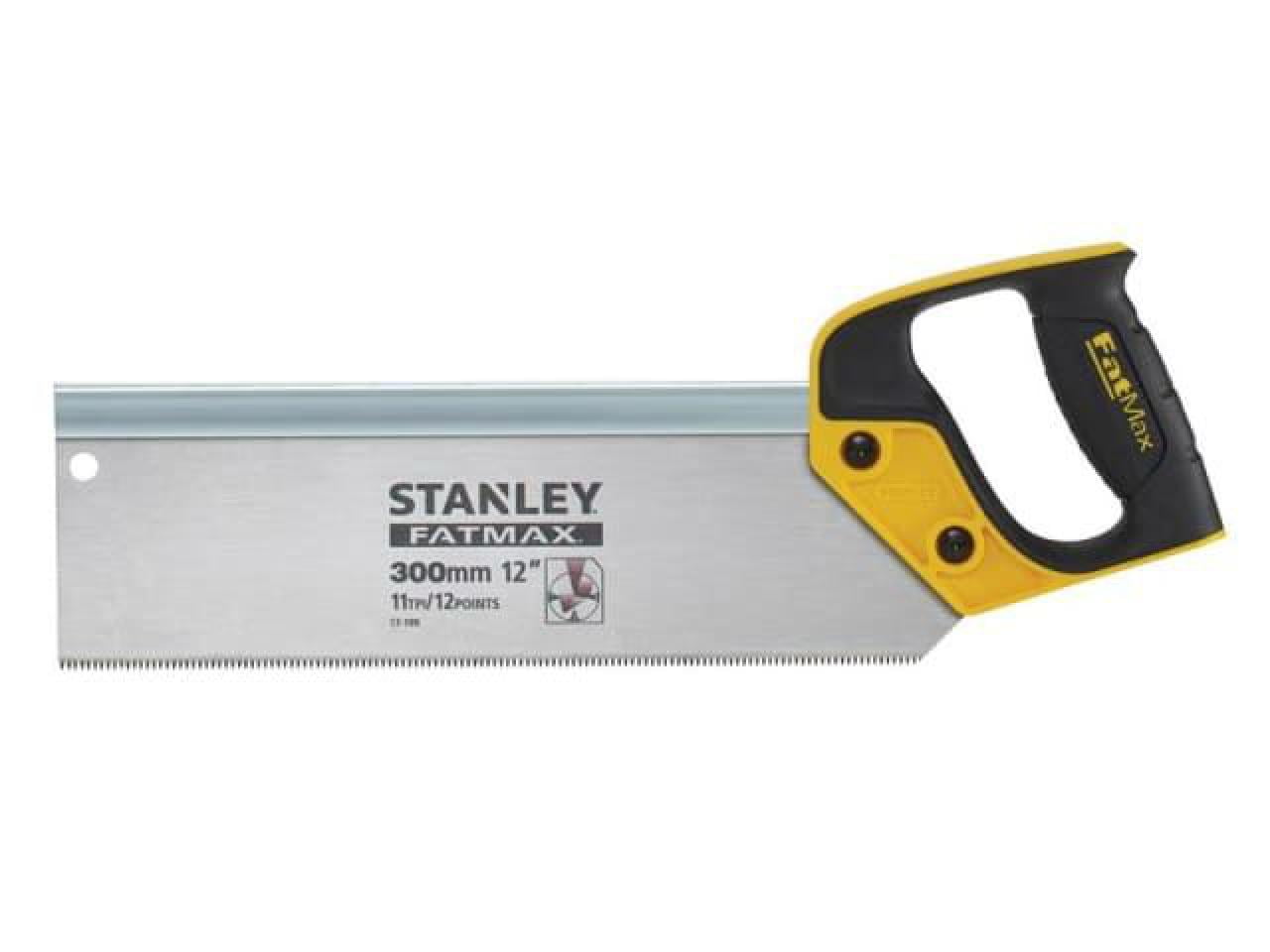STANLEY - FatMax® Tenon Back Saw 300mm (12in) 11 TPI - Walmart.com