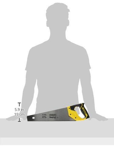 STANLEY Hand Saw, 12-Point/Inch, Sharp Tooth, 15-Inch (20-526 ...