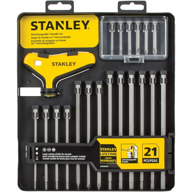 STANLEY STHT81218 21pc T-Handle Set - Walmart.com