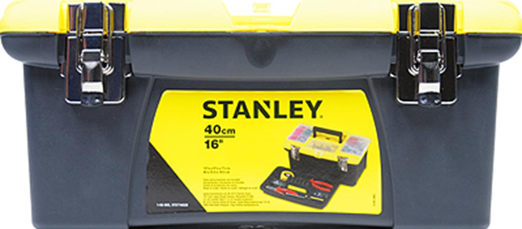STANLEY STST16028 16-Inch 1-Touch Latch Tool Box - Walmart.com