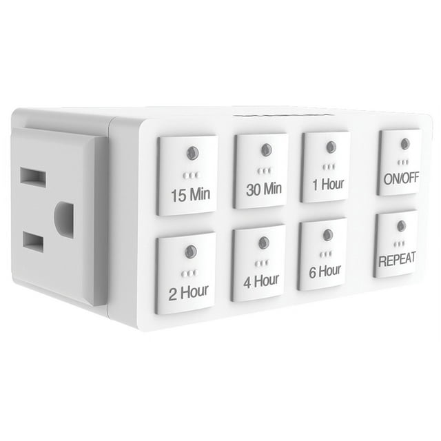 STANLEY W38428 Timermax 1-Outlet 6-Presets Digital Countdown Timer ...