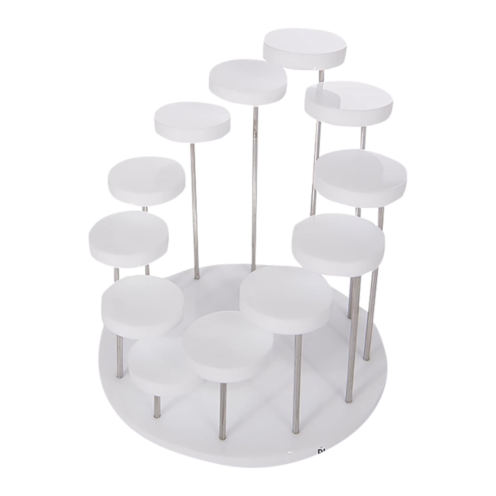 STAOEDU 12 Tier Acrylic Display Risers, Clear Cupcake Stand Risers ...