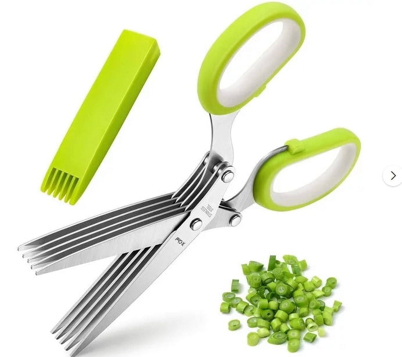 STAOEDU-All Purpose Shredder Scissor, Multi-layer Cut Green Vegetable ...