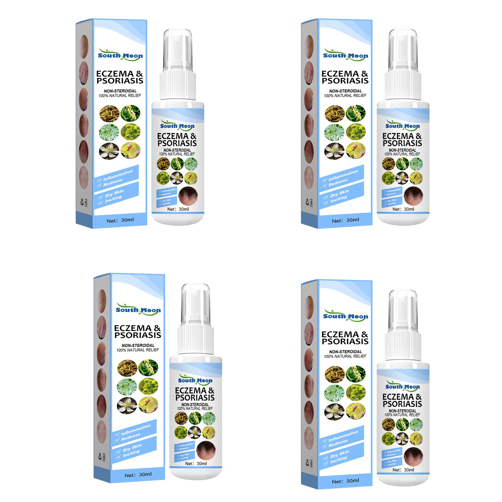 STAOEDU Anti Itch Moisturizing Spray for Psoriasis Treatment ...