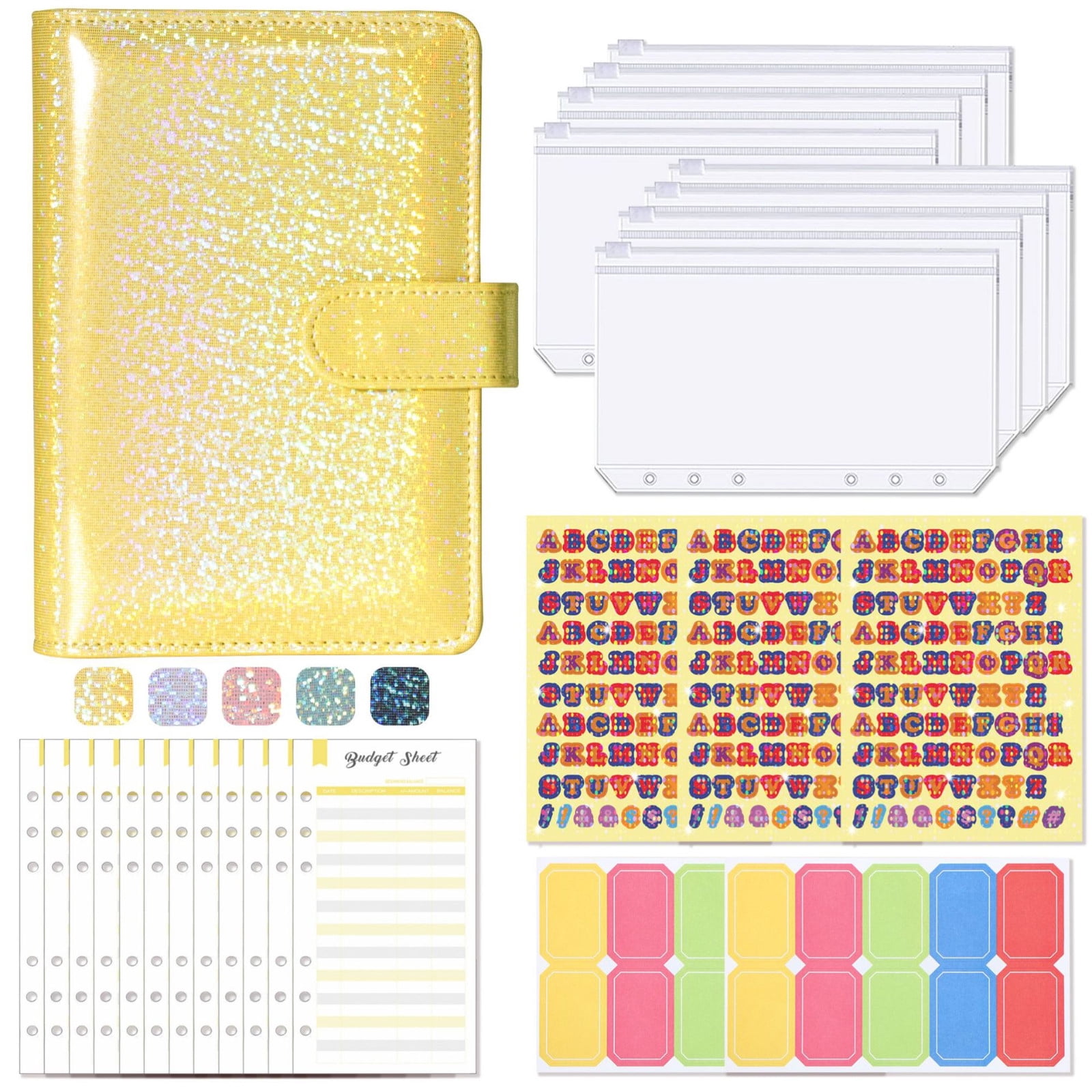 STAOEDU Budget Binder Cash Envelopes for Budgeting Money Organizer for ...