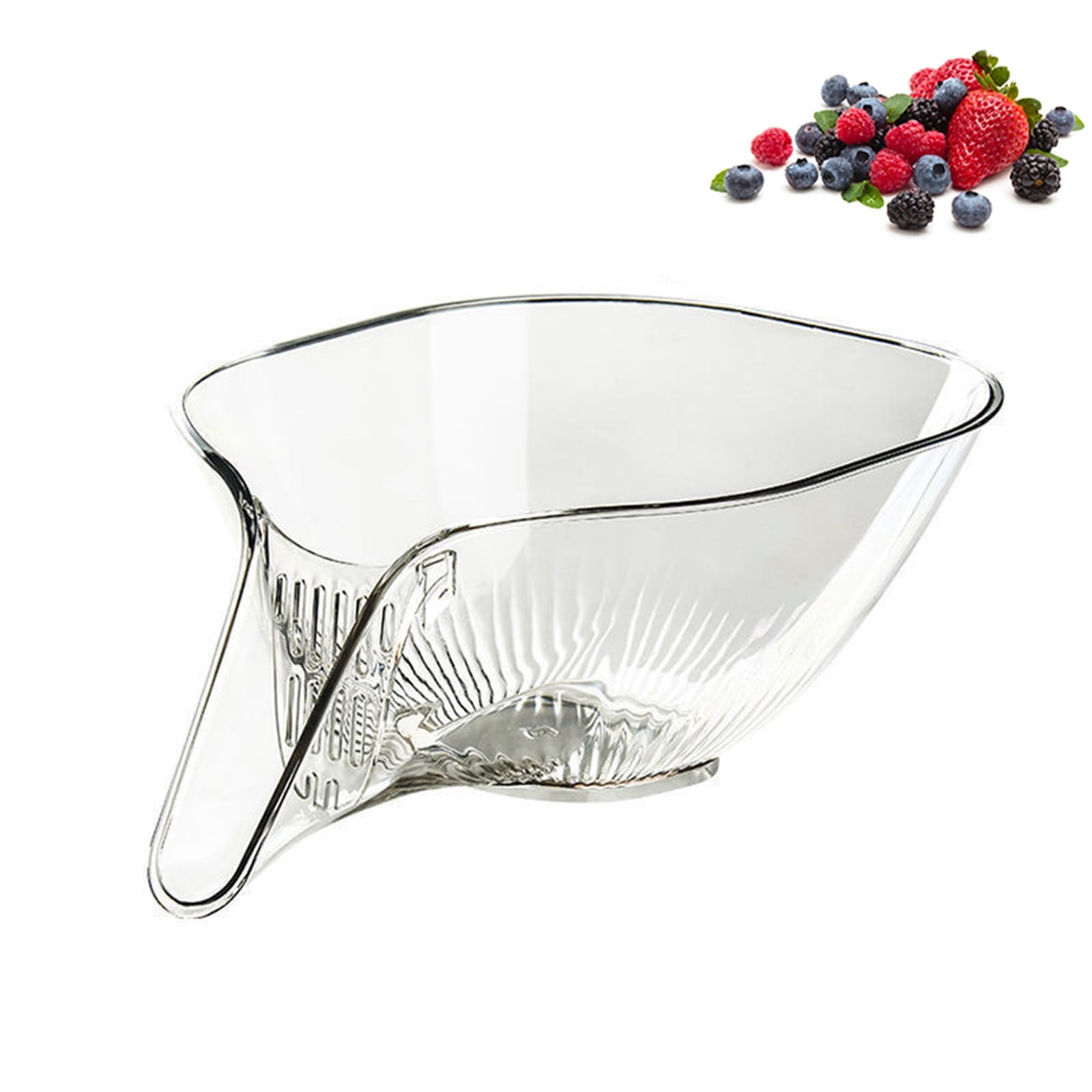 STAOEDU Drain Basket ,Rinser With Side Drainers Small Colander for ...