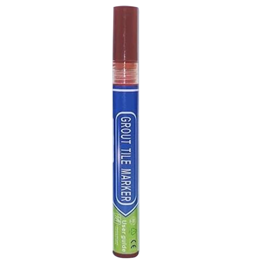 STAOEDU Grout Pen Brown Tile Grout Paint Marker: Waterproof Tile Grout ...