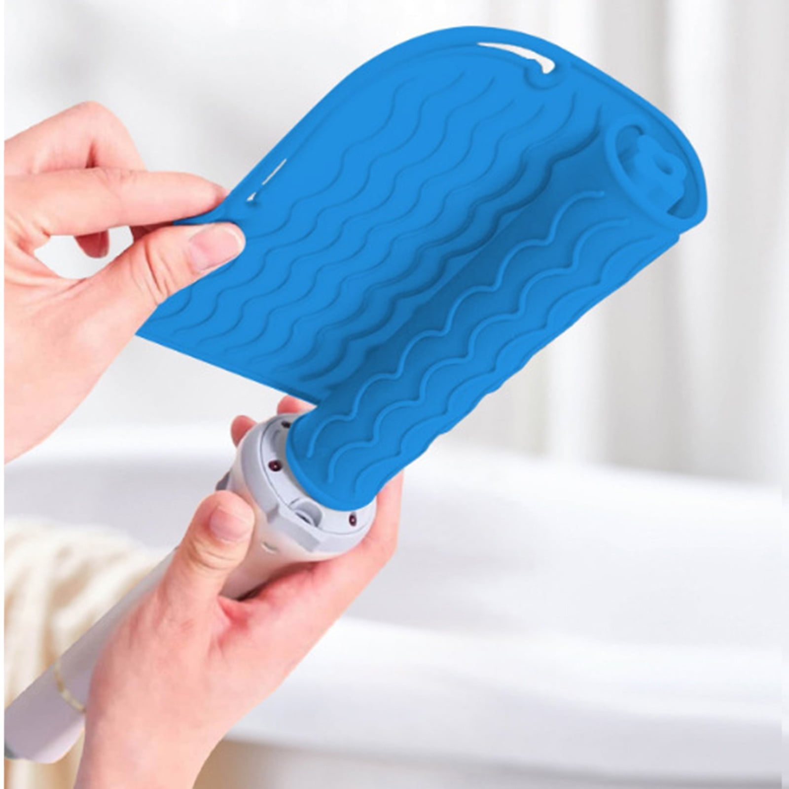 STAOEDU Heat Resistant Silicone Travel Mat for Curling Irons and Flat ...