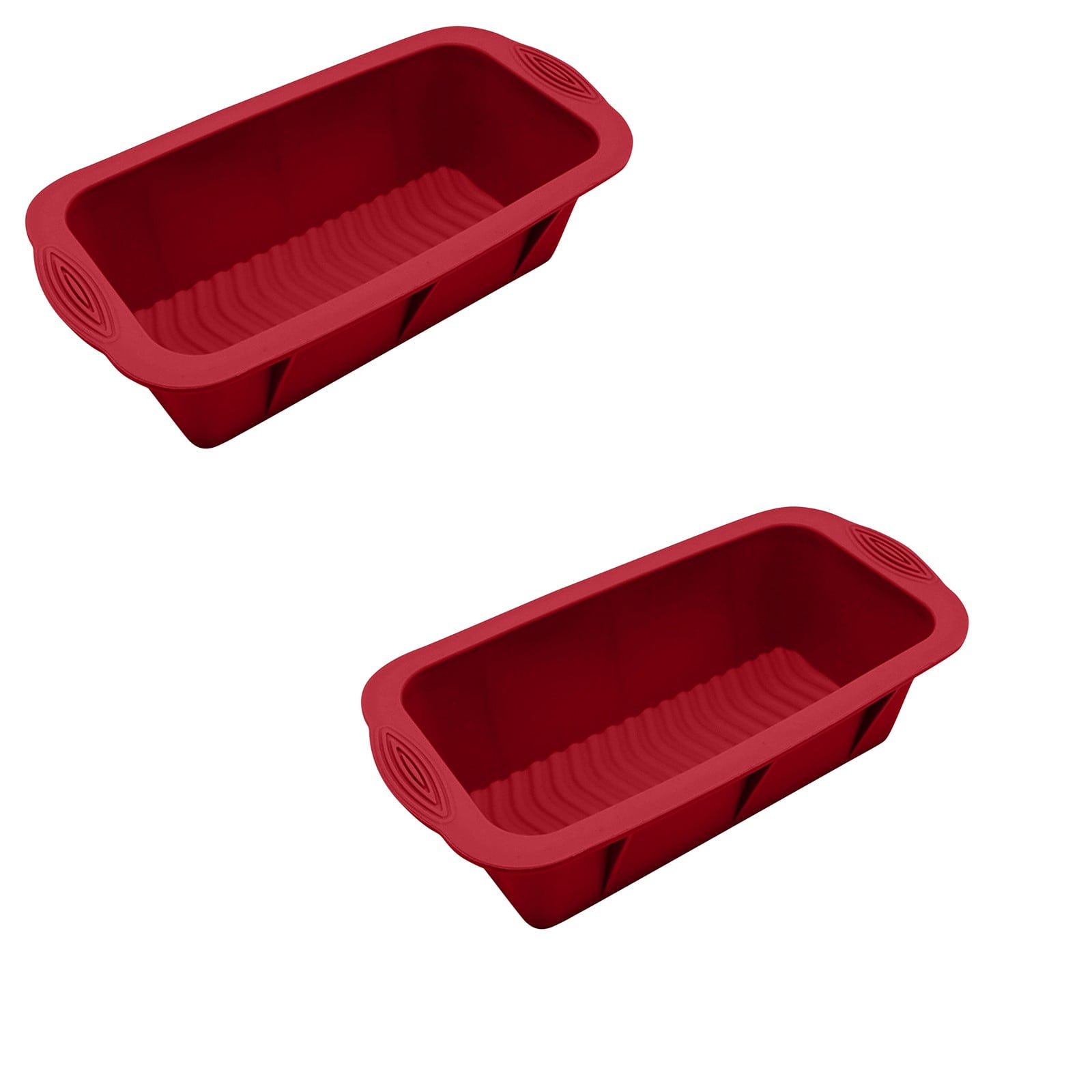 STAOEDU Pack of 2 Large Ice Block Moulds, Extra Thick Silicone Ice Cube ...