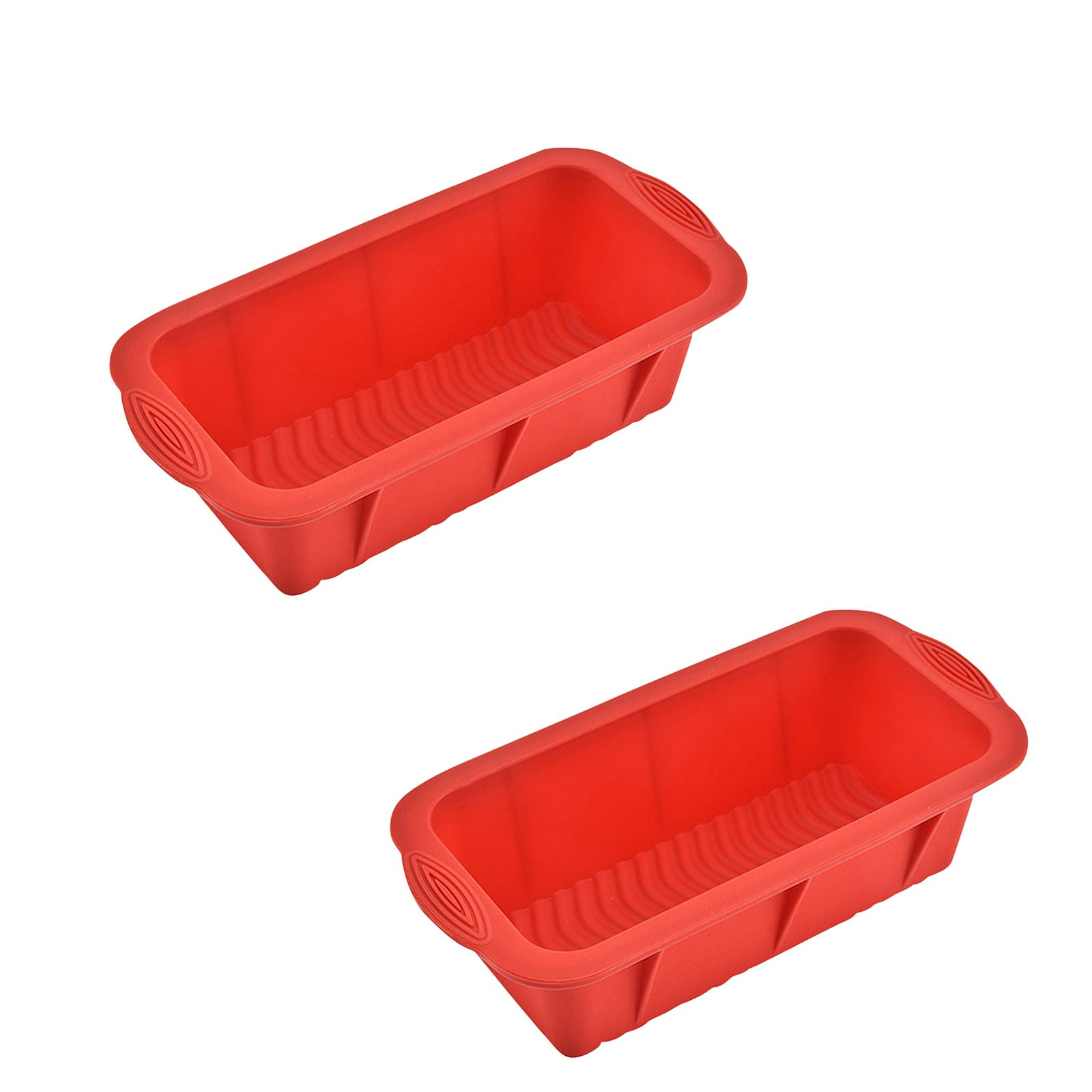 STAOEDU Pack of 2 Large Ice Block Moulds, Extra Thick Silicone Ice Cube ...