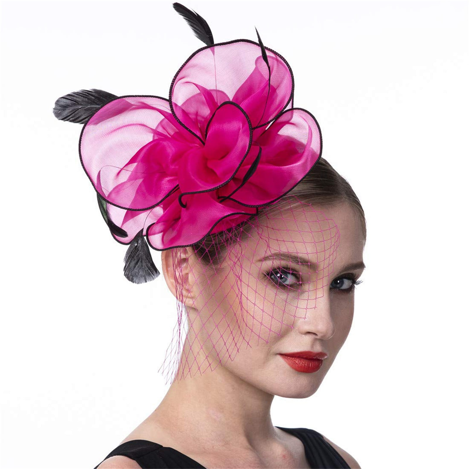 STAOEDU Top Hat Flapper Great Gatsby Headband Pearl Charleston Party ...