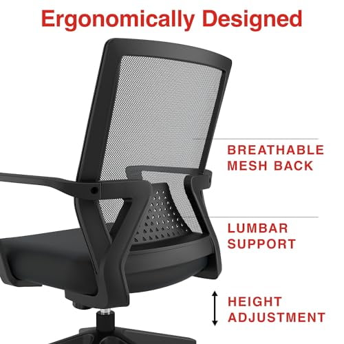 STAPLES Cartwright Fabric Swivel Task Chair, Ergonomic Office Chair ...