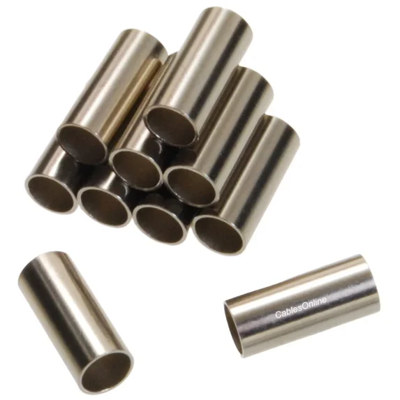 STAR- 10-Pack Crimp Sleeve Ferrule Tubes For Rg316/Rg174/Lmr100 Coax ...