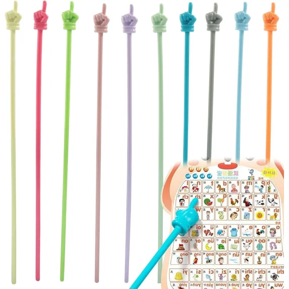 STAR- 10 Pack Finger Pointers For Classroom - Fun Classroom Reading Tools - Engaging F - Walmart.com