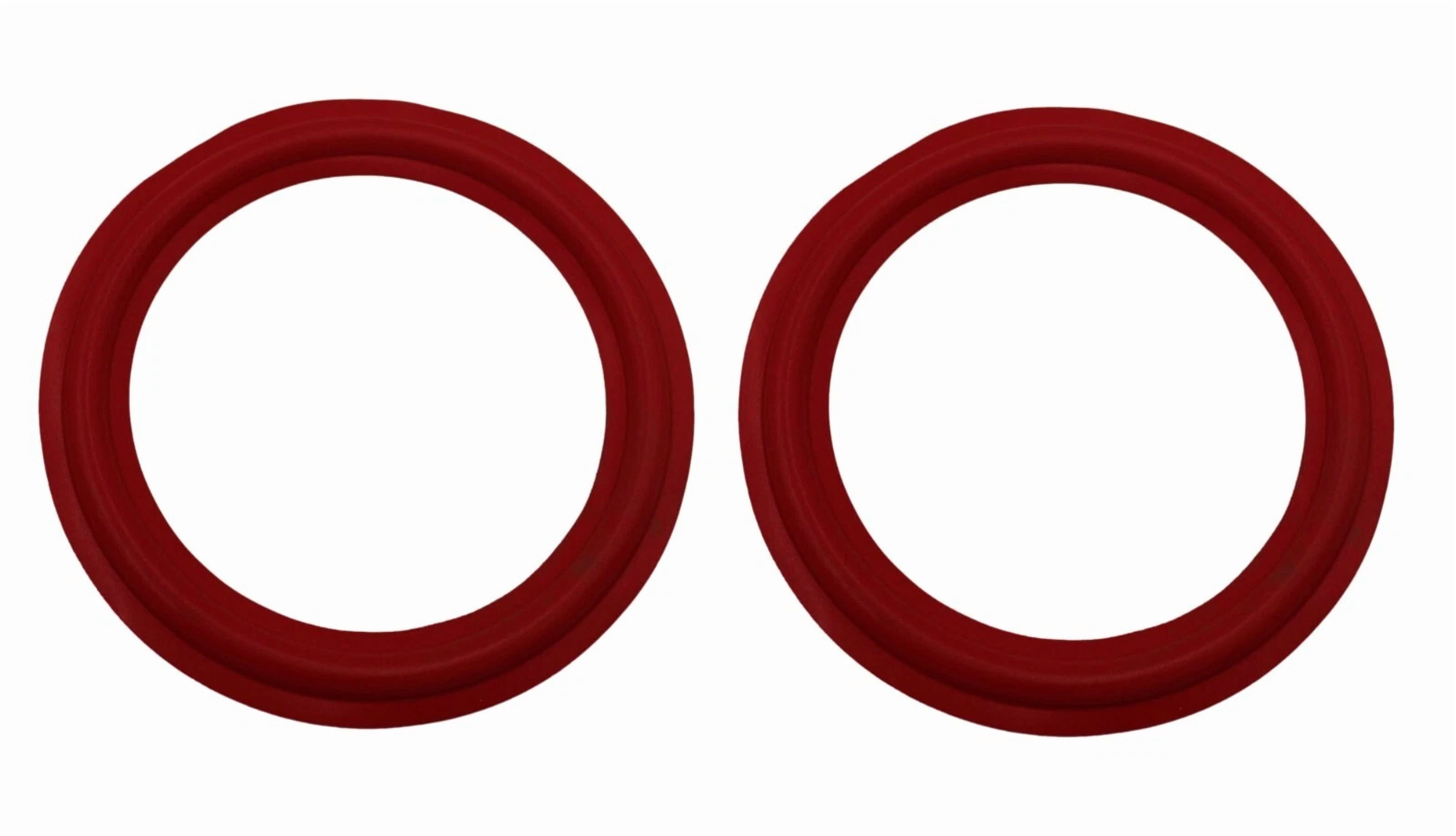 STAR- 10" Speaker Rubber Edge Surround High Quality Red Repair Sub ...