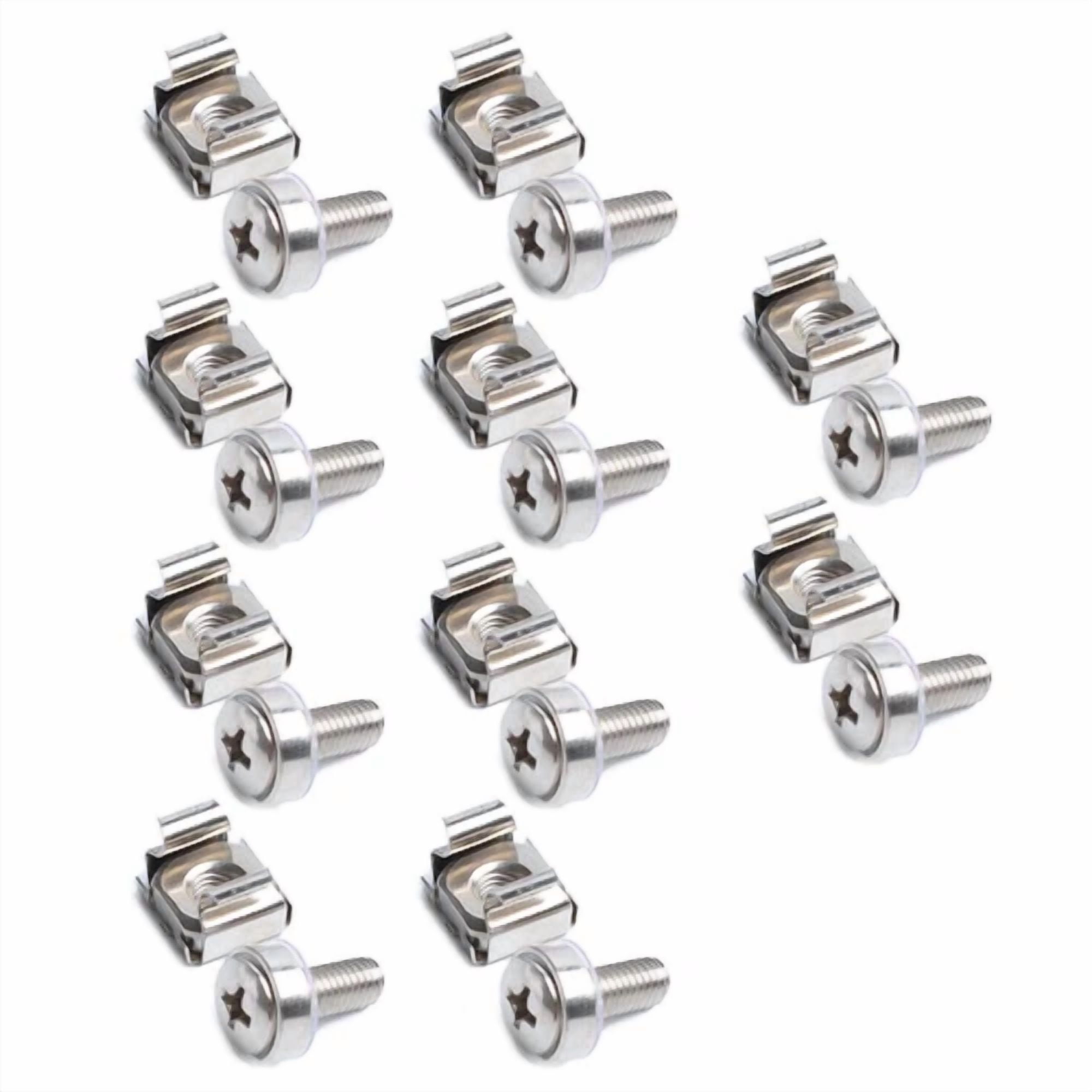 STAR- 10Pcs M5 Mounting Screws& Cage Nuts For Server Network Av ...