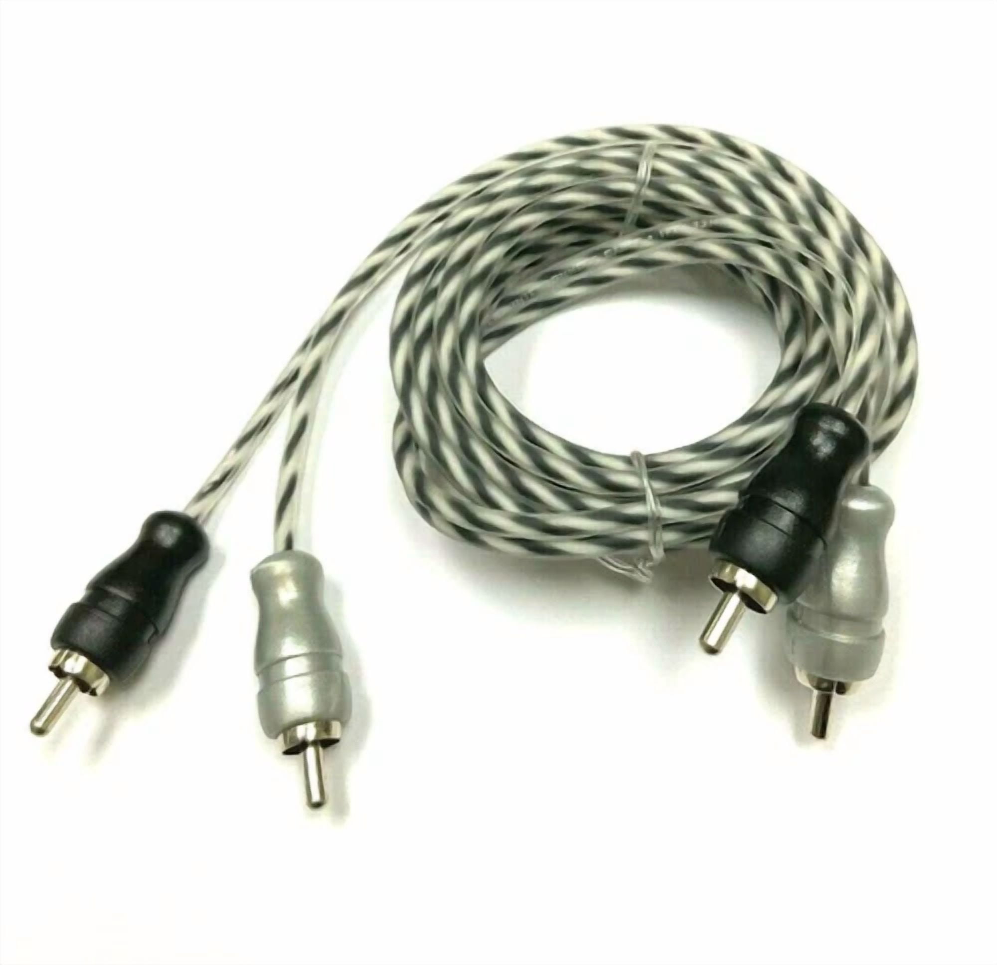 STAR- 12 Ft Spiral Twisted Home Marine System Transparent Rca ...