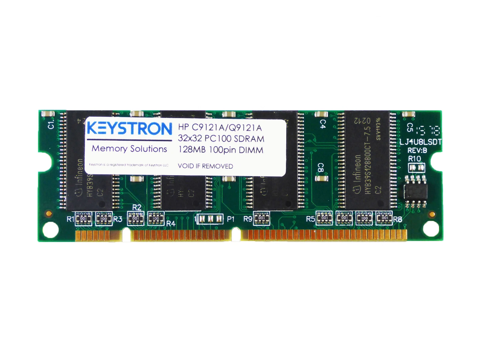 STAR- 128Mb 100Pin Pc100 Hp Laserjet 1320 2300 3390 3392 Printer Memory ...