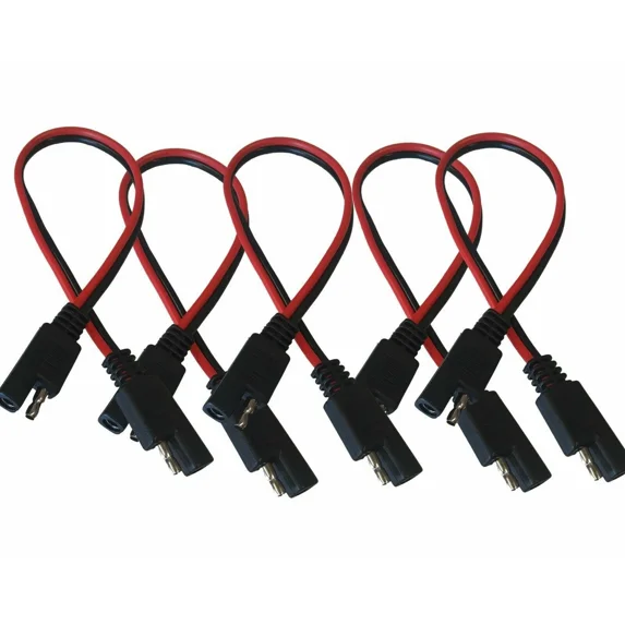 STAR- 2 Pin Heavy Duty 12" 16 Gauge Power Cord Cable Quick Disconnect ...