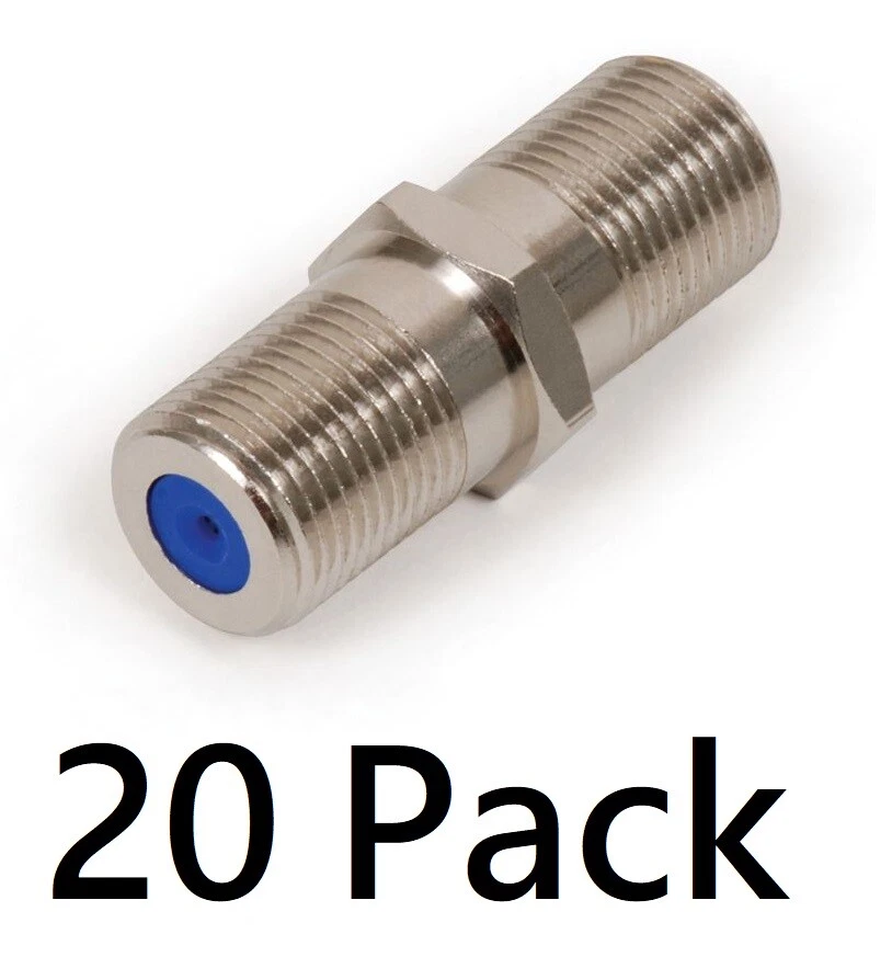 STAR- 20 X F81 3Ghz Barrel Connector Rg6 Coax High Frequency Cable ...