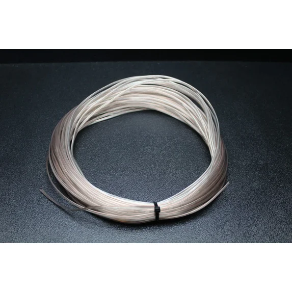 STAR- 24 Gauge Clear Speaker Wire Per 10 Ft Awg Cable Power Ground ...