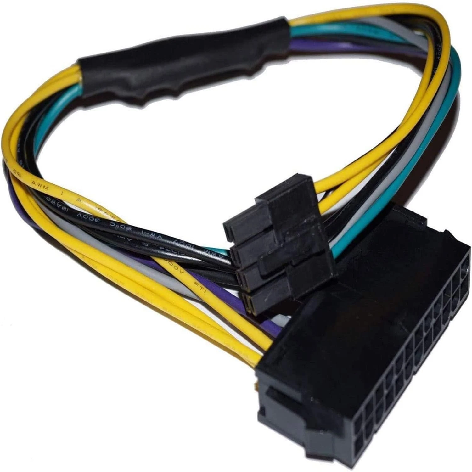 STAR- 24-Pin To 8-Pin 18Awg Atx Psu Power Supply Adapter Cable For ...