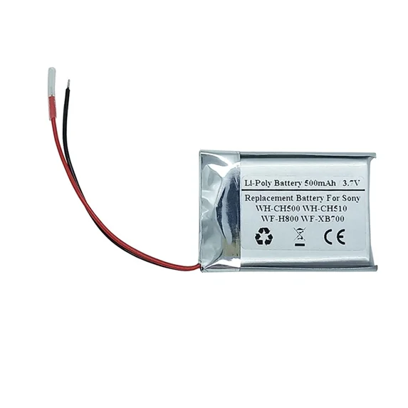 STAR- 3.7V 500Mah Battery For Sony Wh-Ch500 Wh-Ch510 Wf-H800 Wf-Xb700 ...