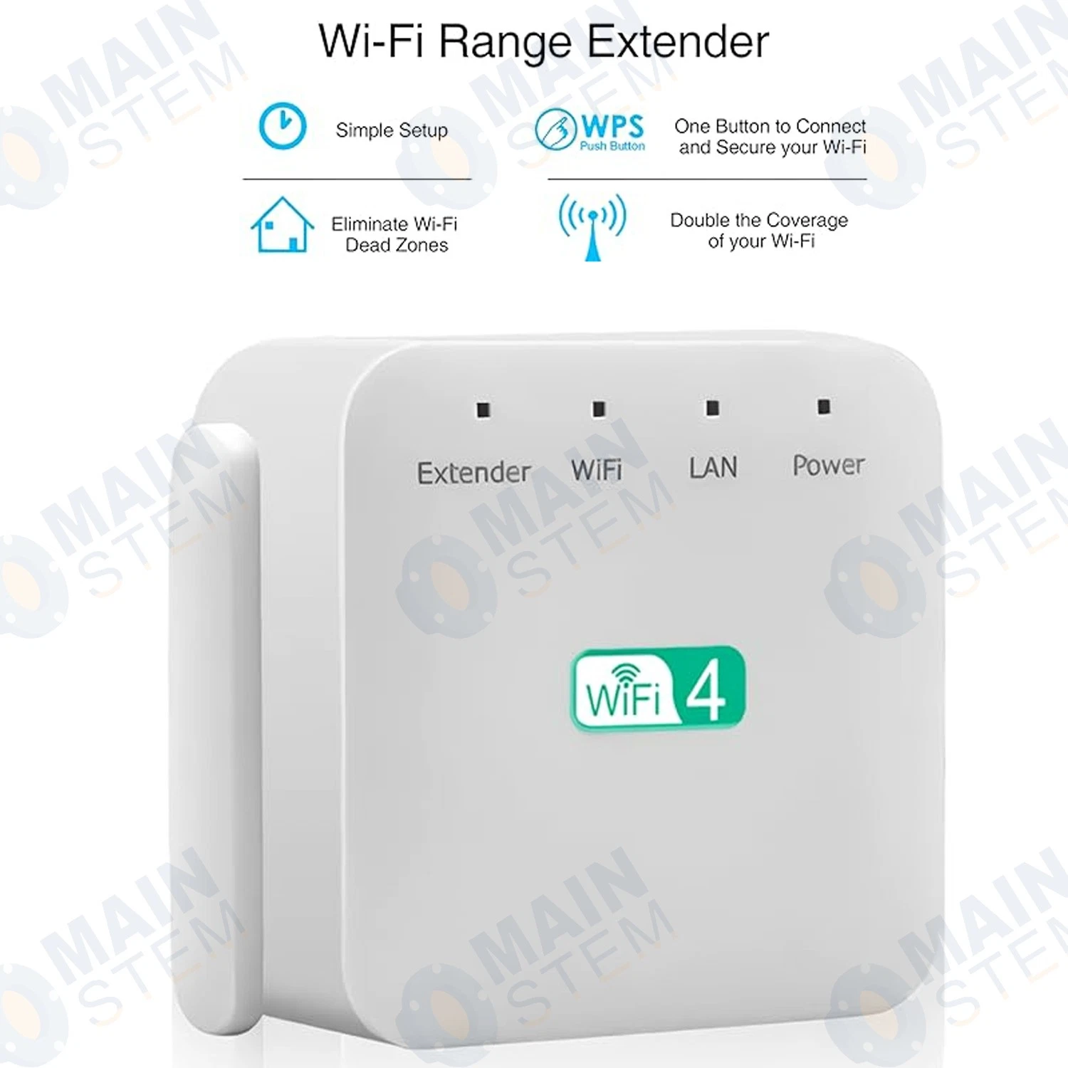 STAR- 300Mbps Wireless Wifi Extender Signal Booster Range Repeater ...