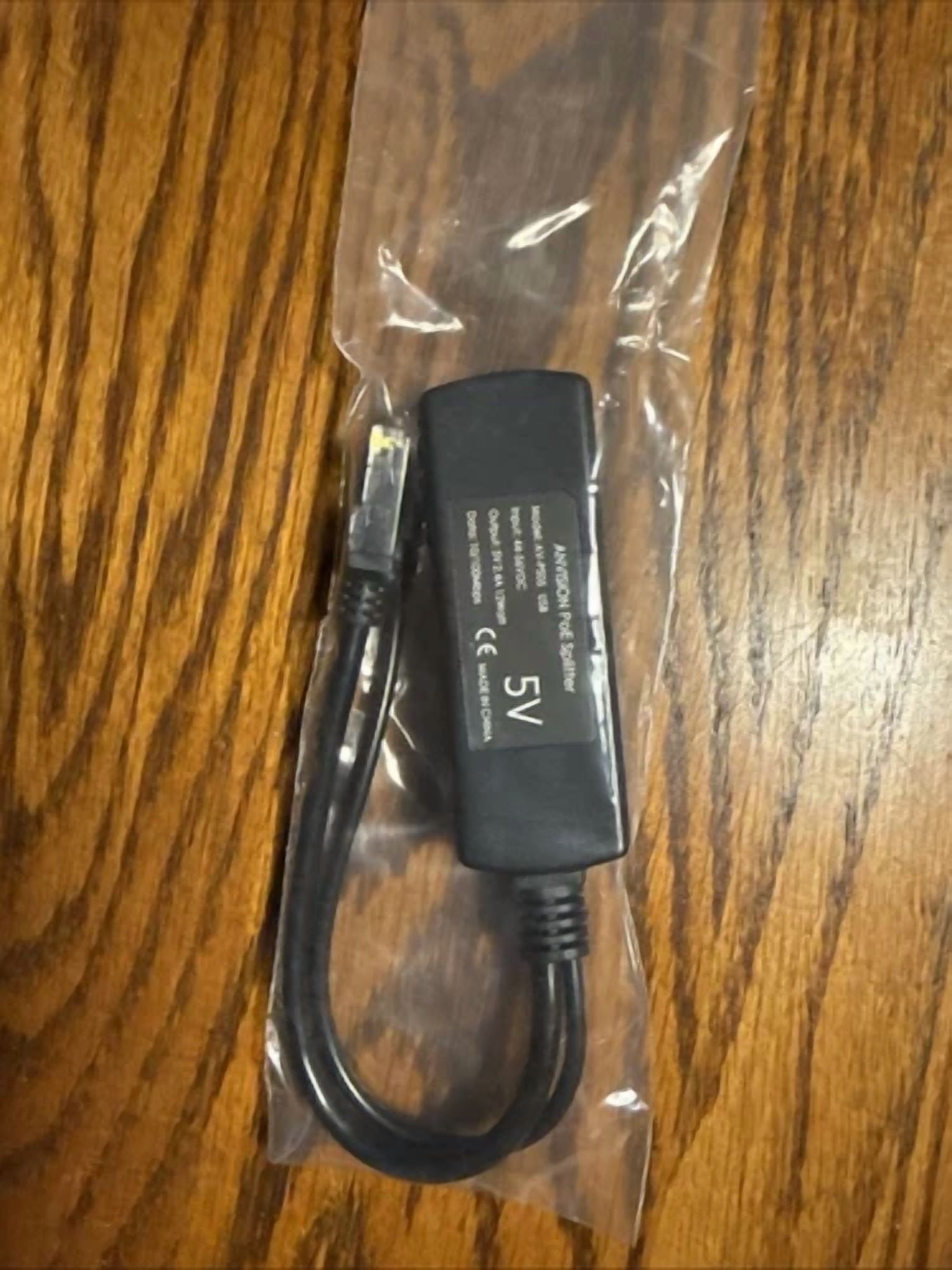 STAR- 5V Poe Splitter, Usb Micro, 48V To 5V 2.4A, Ieee 802.3Af ...