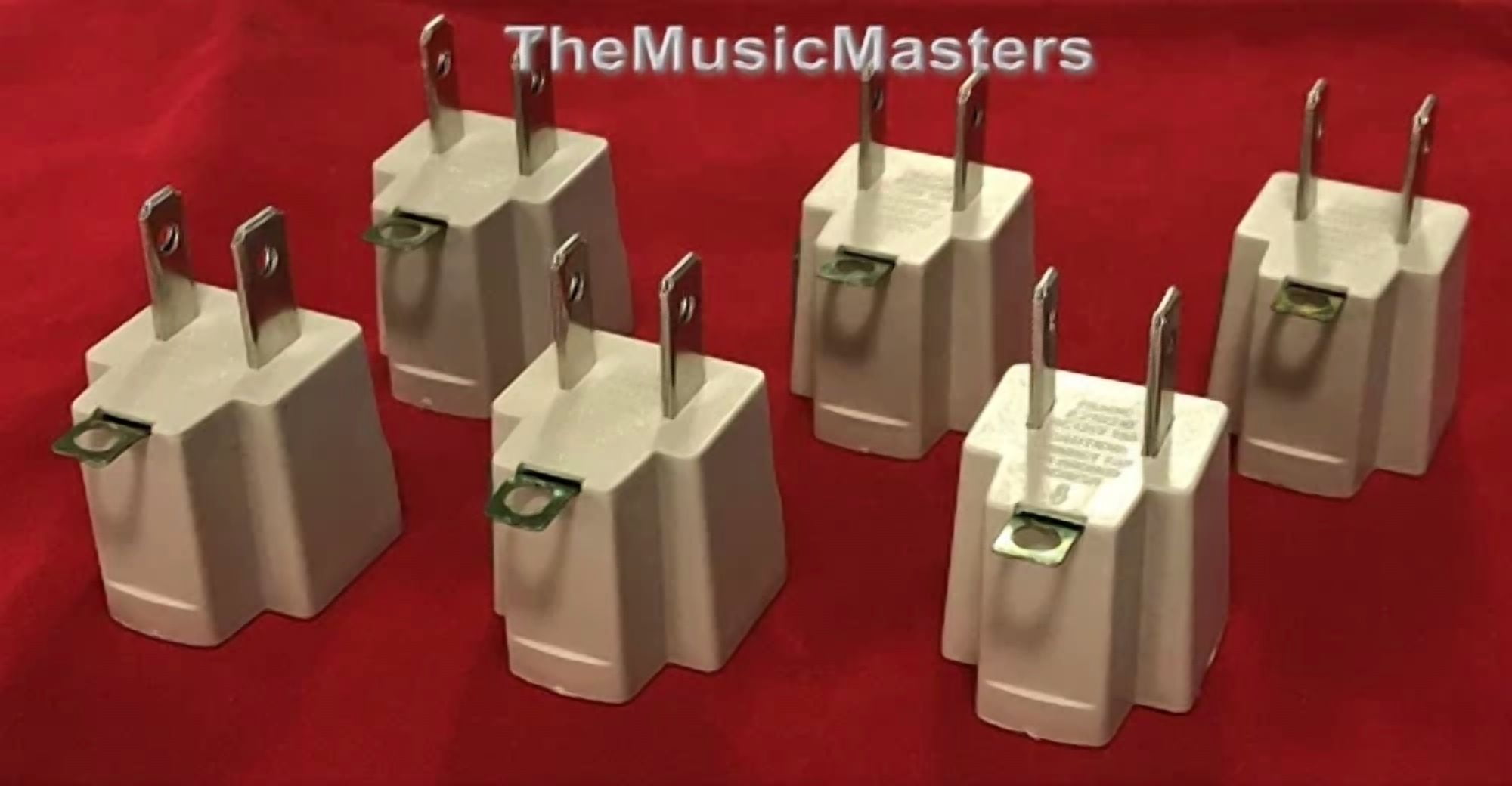 STAR- (6) Wall Plug Electrical Power Grounding Adapters 3 Prong Socket ...