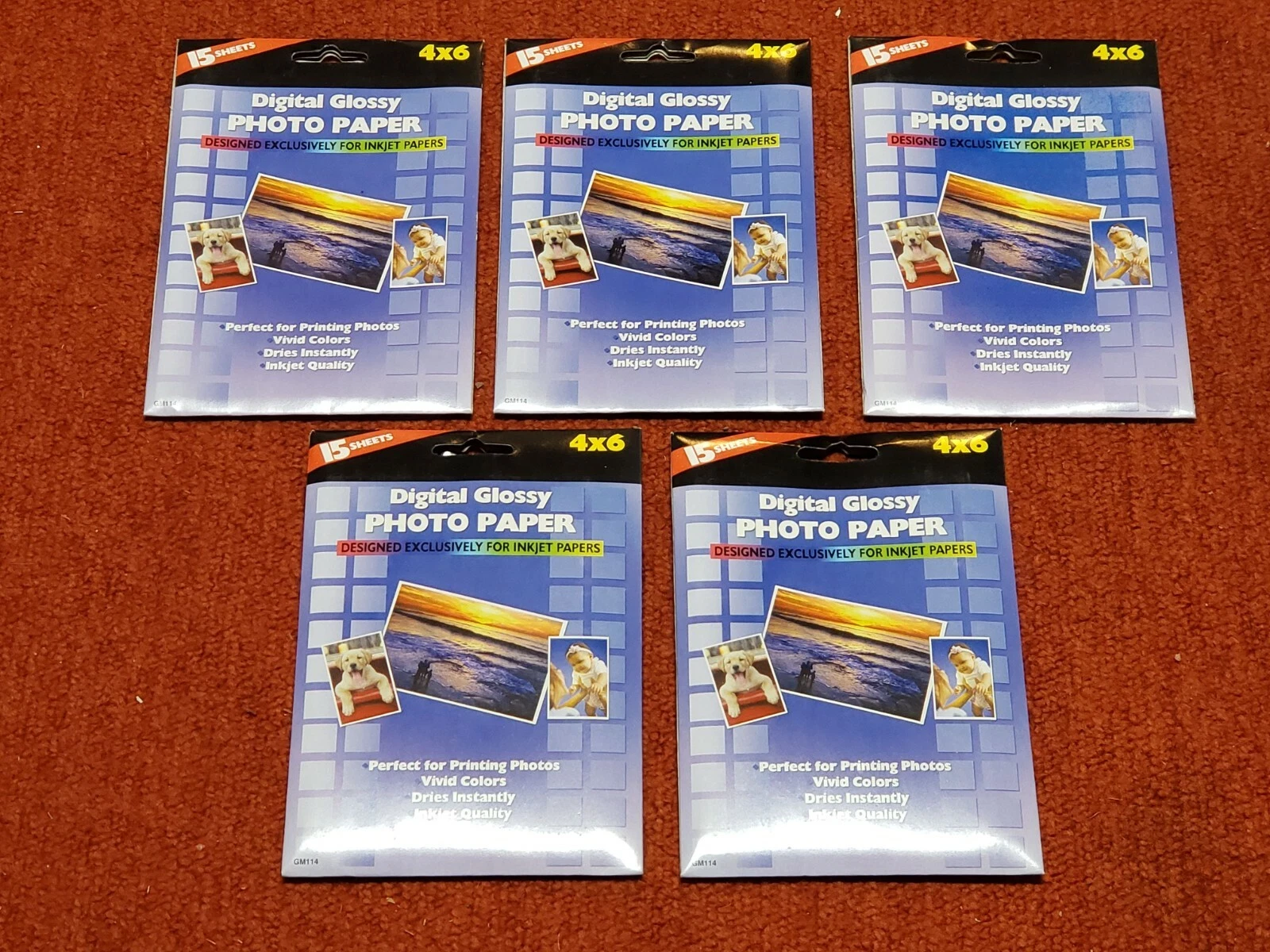 STAR- 75 Sheets Of Brand New Sealed Digital Glossy Inket Printer Photo ...