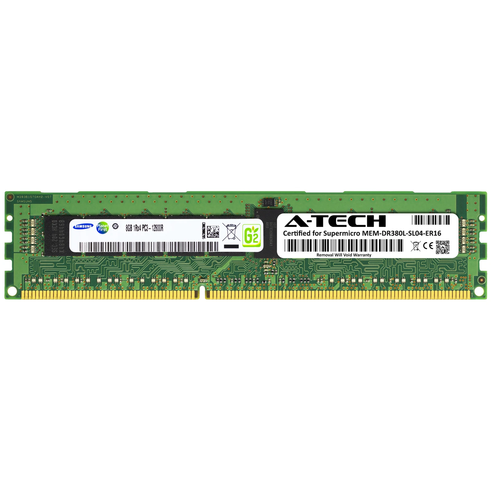 STAR- 8Gb Pc3-12800R Reg Supermicro Mem-Dr380L-Sl04-Er16 Equivalent ...