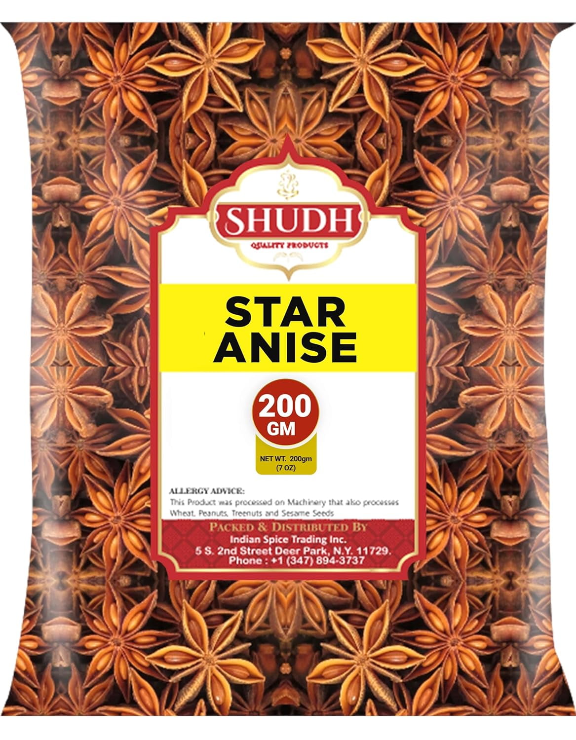 STAR ANISE WHOLE 200 gm (7 oz) | Seeds Pods ~ All Natural | Vegan ...