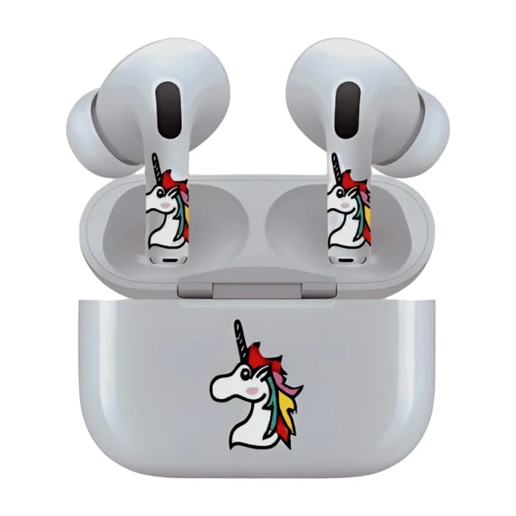 STAR- Airskins For Airpods Pro & Pro 2, Unicorn Design Decals, Scratch ...
