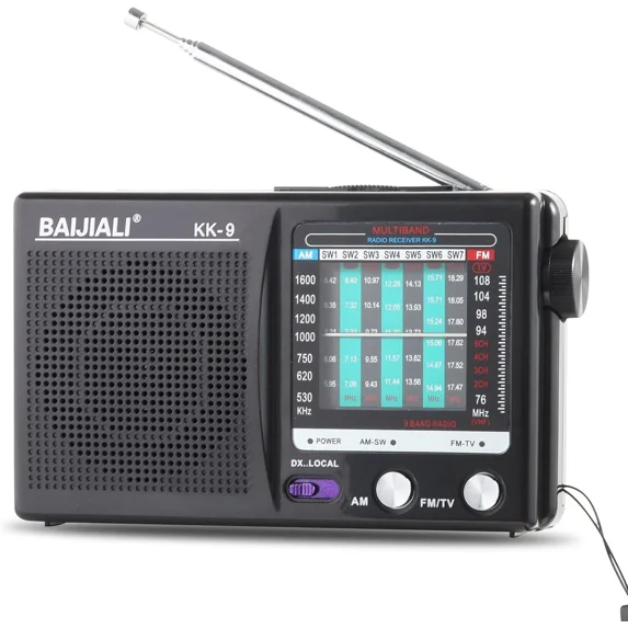 STAR- Am Fm Portable Radio With Headphone Jack - Battery Operated ...