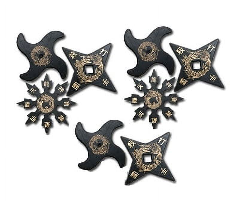 STAR Assorted Martial Arts Weapon, Rubber, 8 Count - Walmart.com