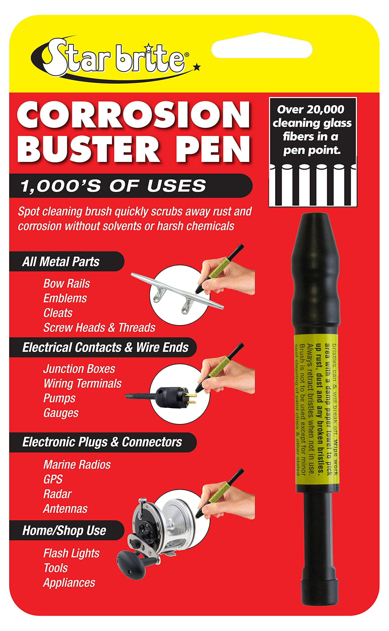 STAR BRITE Corrosion Buster Pen - Precision Rust & Corrosion Removal ...