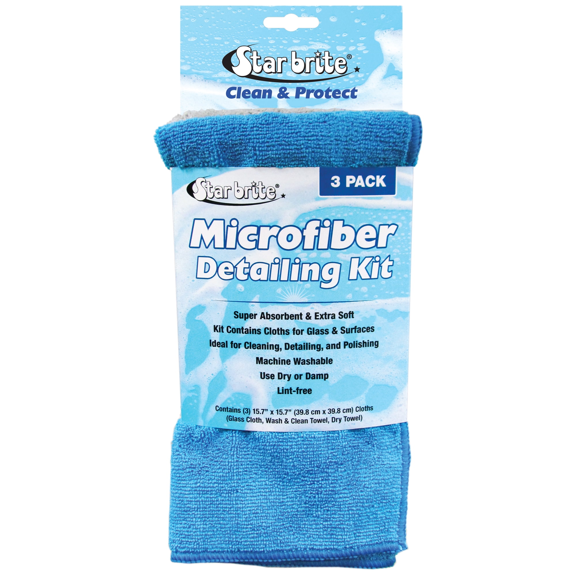 STAR BRITE Microfiber Detailing Kit - Ultimate Cleaning Solution ...