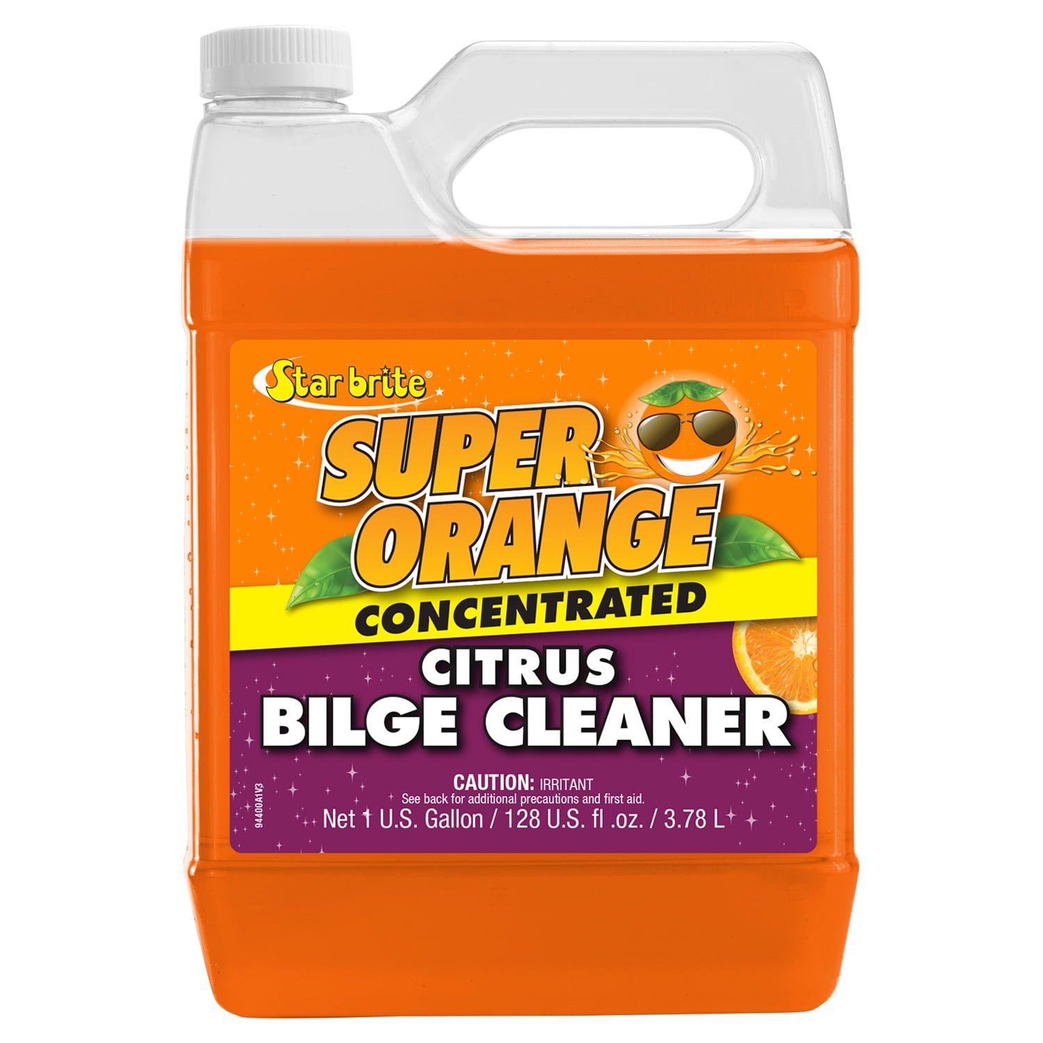 Star brite Super Orange Citrus Bilge Cleaner - Emulsifies Oil, Fuel ...