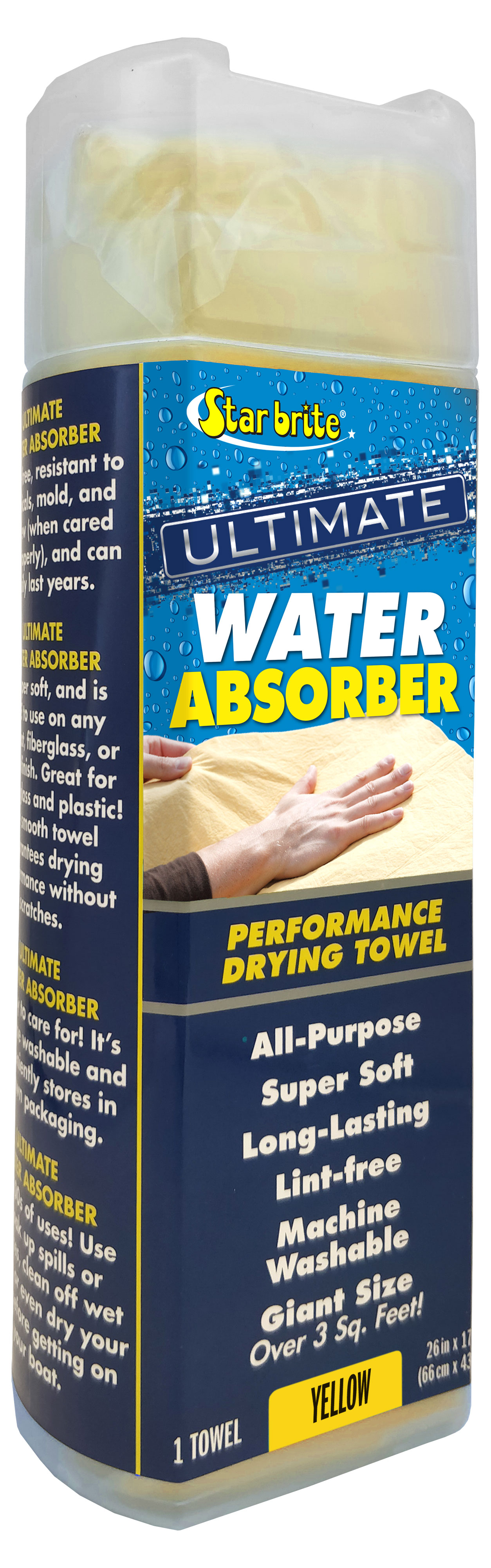 STAR BRITE SuperSorb Smooth Synthetic PVA Wipes - Walmart.com
