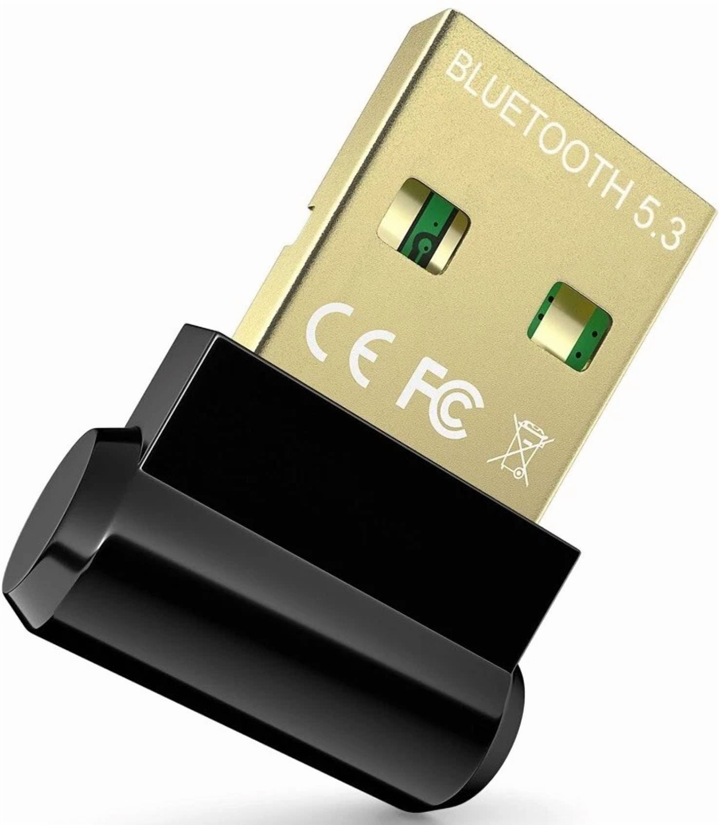 STAR- Bluetooth Adapter For Desktop Pc, Plug & Play Usb Mini 5.3 ...