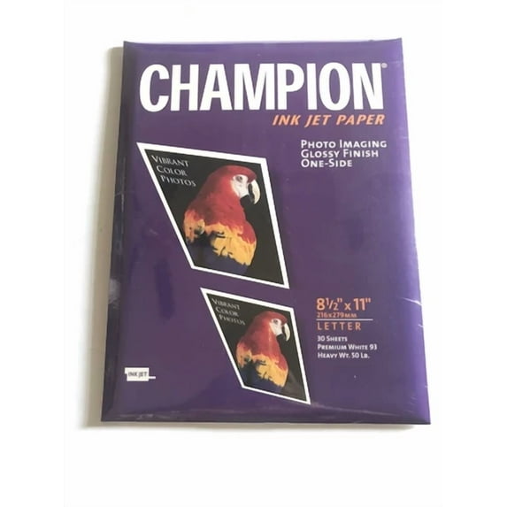 STAR- Brand New Photo Paper Glossy Finish Premium White 30 Sheets ...