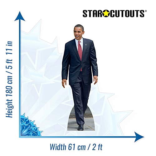 STAR CUTOUTS Ltd Life Size Cardboard Standee of President Obama ...