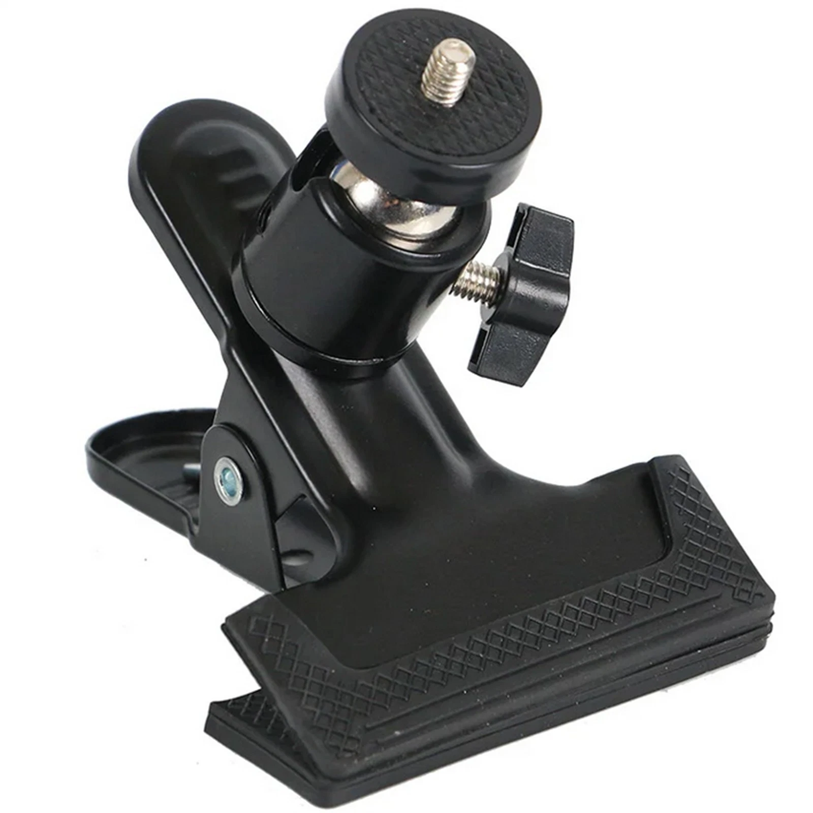 STAR- Camera Flash Light Clip Clamp Speedlite Holder Bracket With 360 ...