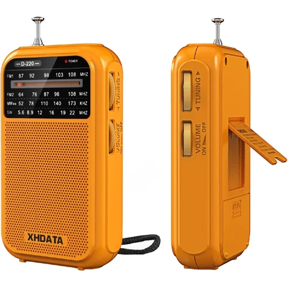 STAR- D220 Portable Radio Am Fm Sw Shortwave Receiver Pocket Radios ...
