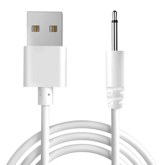 STAR- Dc Charging Cable Usb 16Mm Charger Cord Replacement (White) - 3 ...