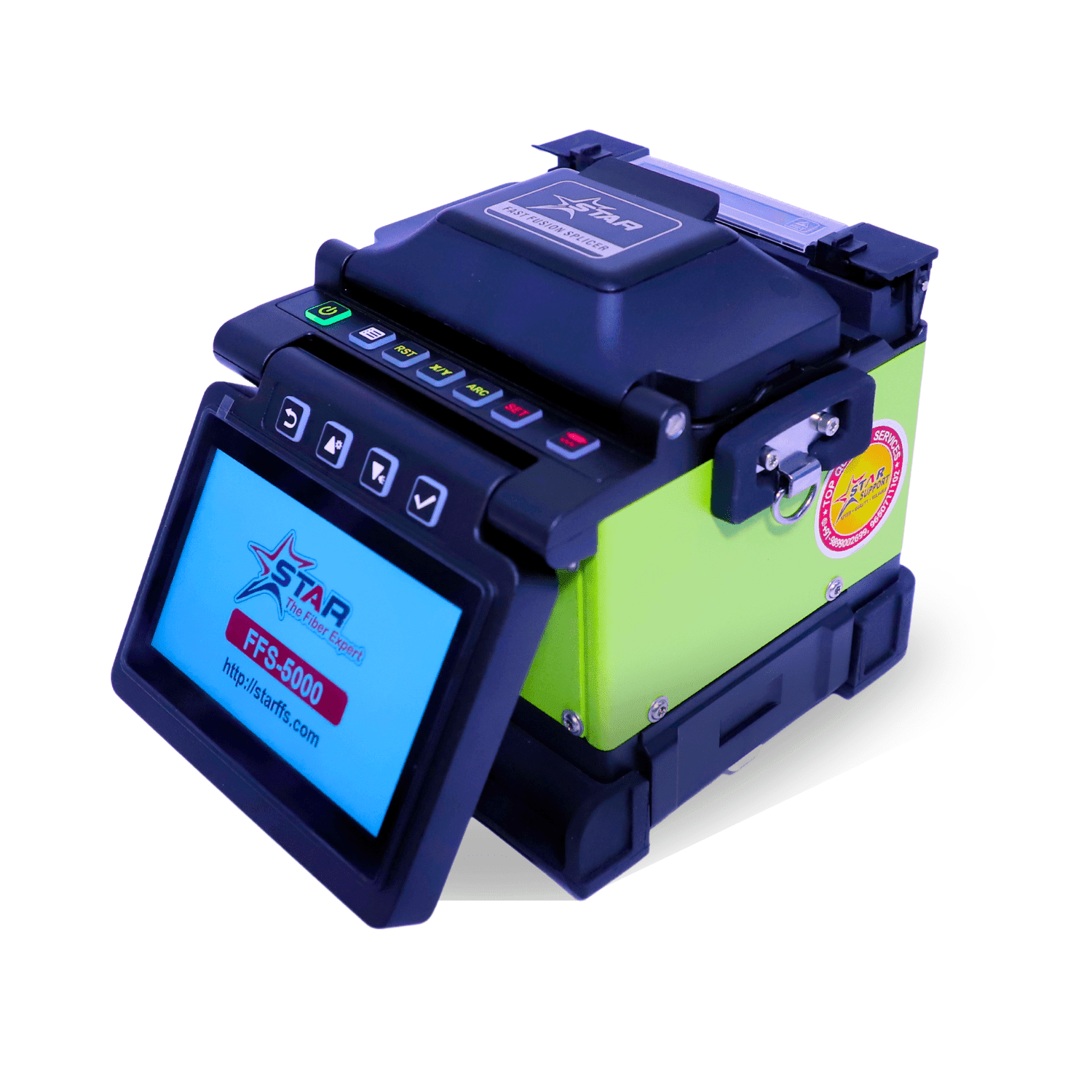 STAR FFS-5000i Fiber Optic Fusion Splicer – Fully Automatic High-Speed ...