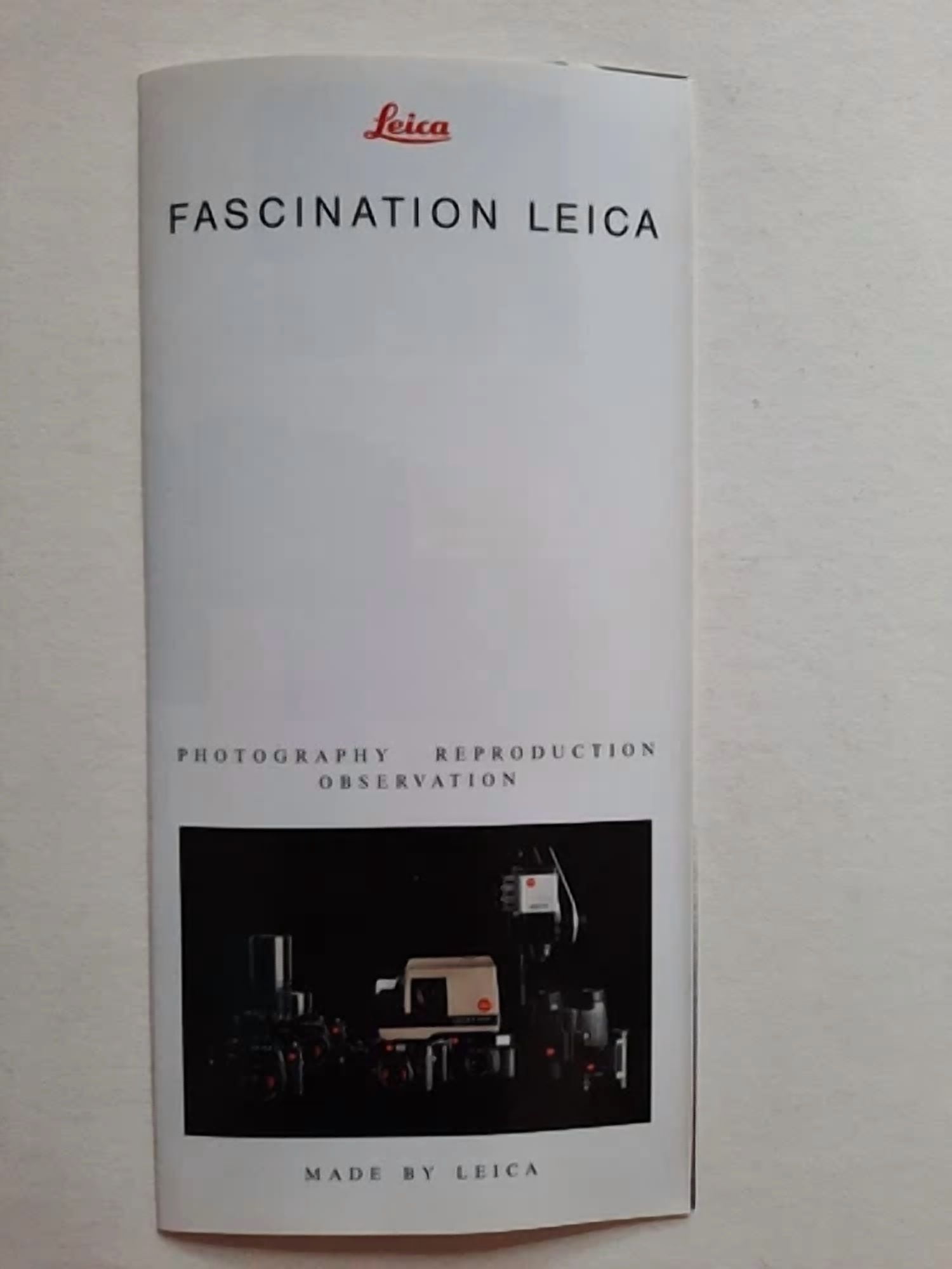 STAR- Fascination Leica Brochure Pamphlet Camera Photography English ...