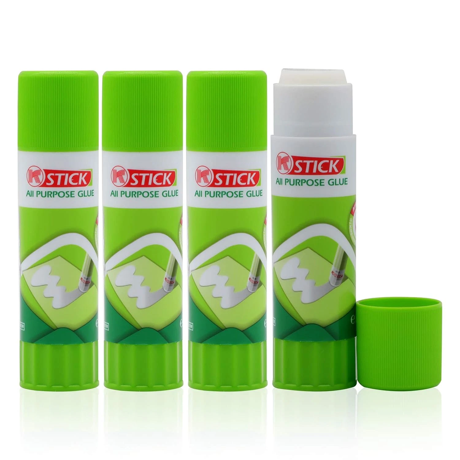 STAR- 3D Printer Glue Sticks, 4 Pieces Solid Adhesive For Hot Bed Print ...